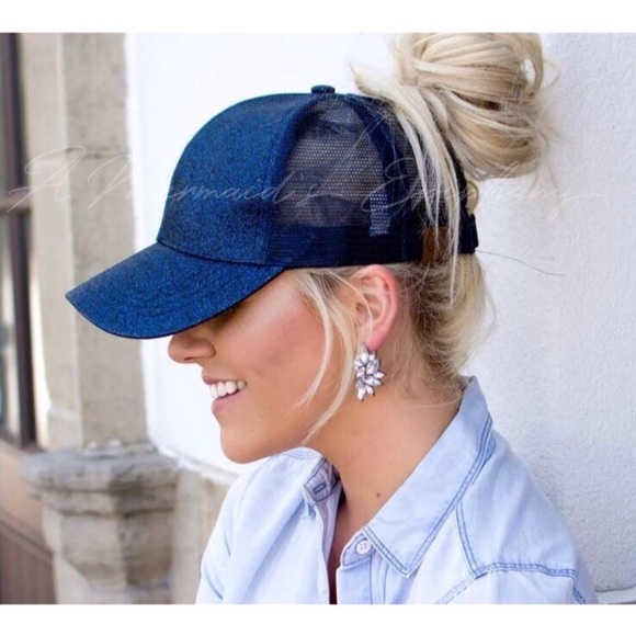 A Mermaid's Epiphany | Accessories | Night Sky Deep Blue Glitter Messy ...